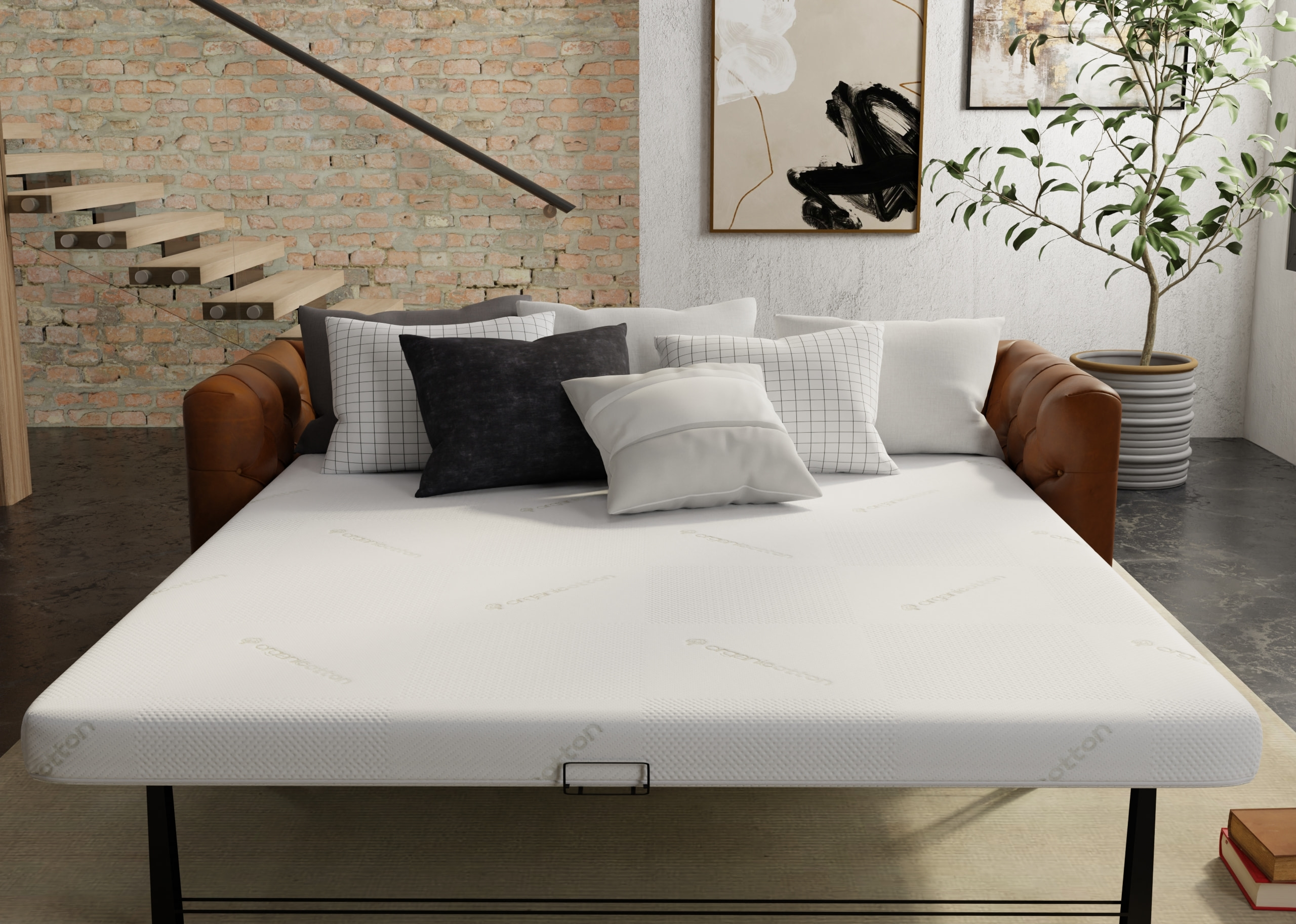 60 x 72 Sofa Bed Mattress | Memory Foam Sofa Mattress